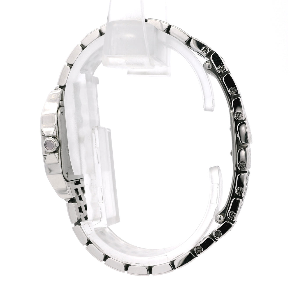 Cartier Santos Demoiselle 2698 Mother of Pearl Dial Aftermarket Watch ...